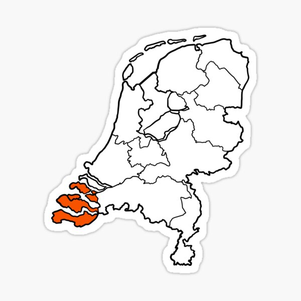 Zeeland Province Of The Netherlands Sticker For Sale By From Now