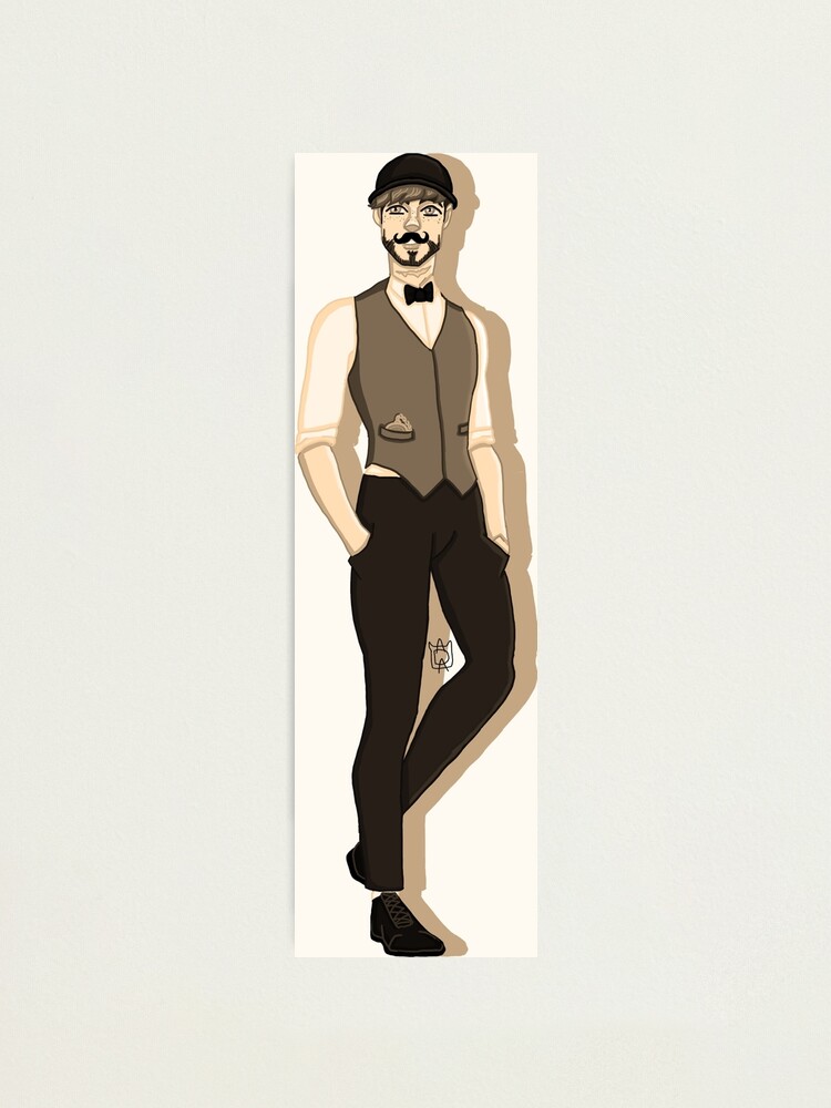 "Jacksepticeye Egos - Jameson Jackson (Sepia)" Photographic Print by ...