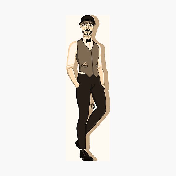 "Jacksepticeye Egos - Jameson Jackson (Sepia)" Photographic Print by ...