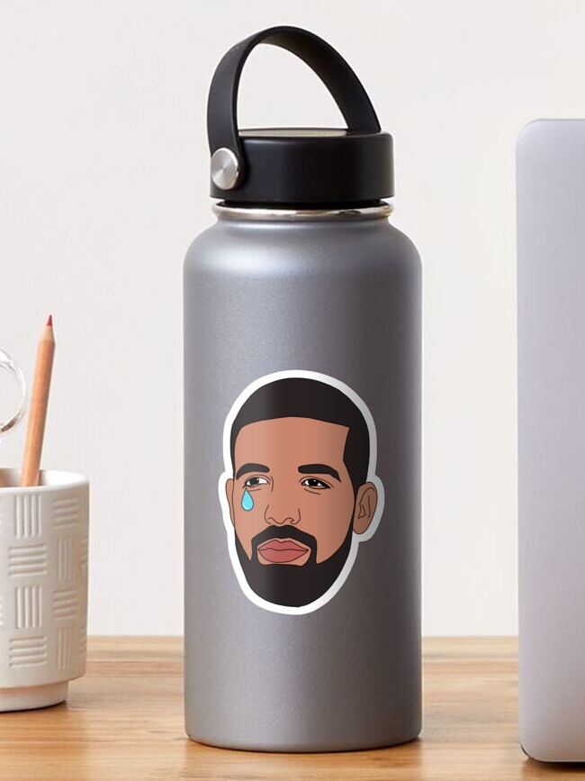 "Crying Drake" Sticker for Sale by pinksundays | Redbubble