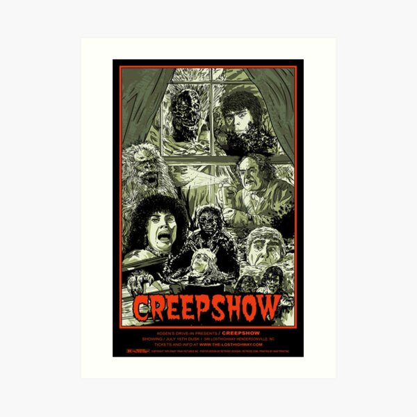 Creepshow Art Prints | Redbubble