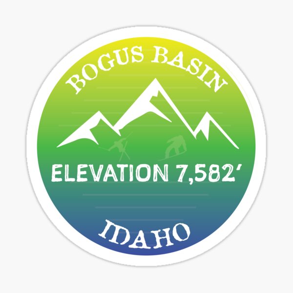 Bogus Basin Stickers | Redbubble