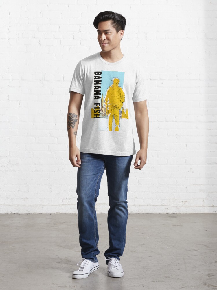 "banana fish" T-shirt for Sale by timelessknight | Redbubble | banana t ...