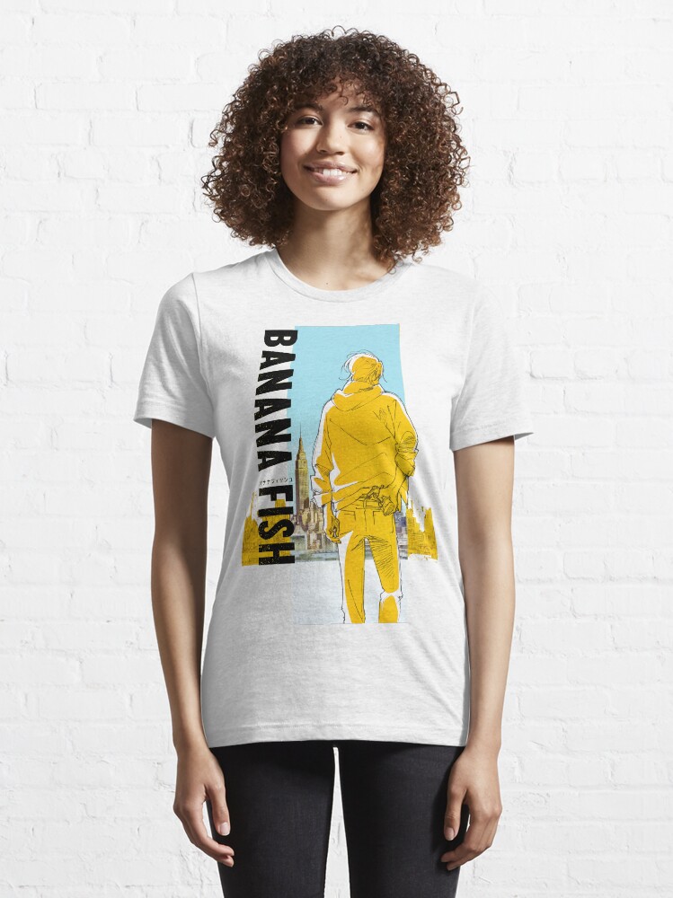 "banana fish" T-shirt for Sale by timelessknight | Redbubble | banana t ...