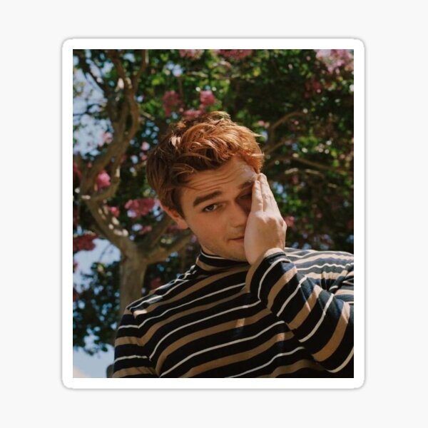 "KJ." Sticker by crumpetstrumpet | Redbubble