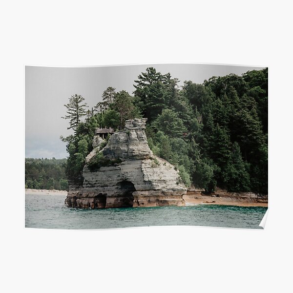 "Pictured Rocks National Park " Poster for Sale by LindsayVaughn ...