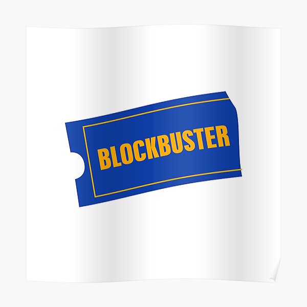Blockbuster Posters | Redbubble