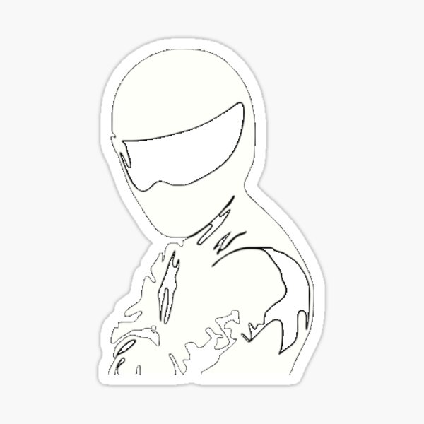 The Stig Stickers | Redbubble