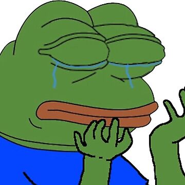 "PEPEHANDS meme emoji Sticker Twitch emote" Sticker for Sale by Mafrum ...