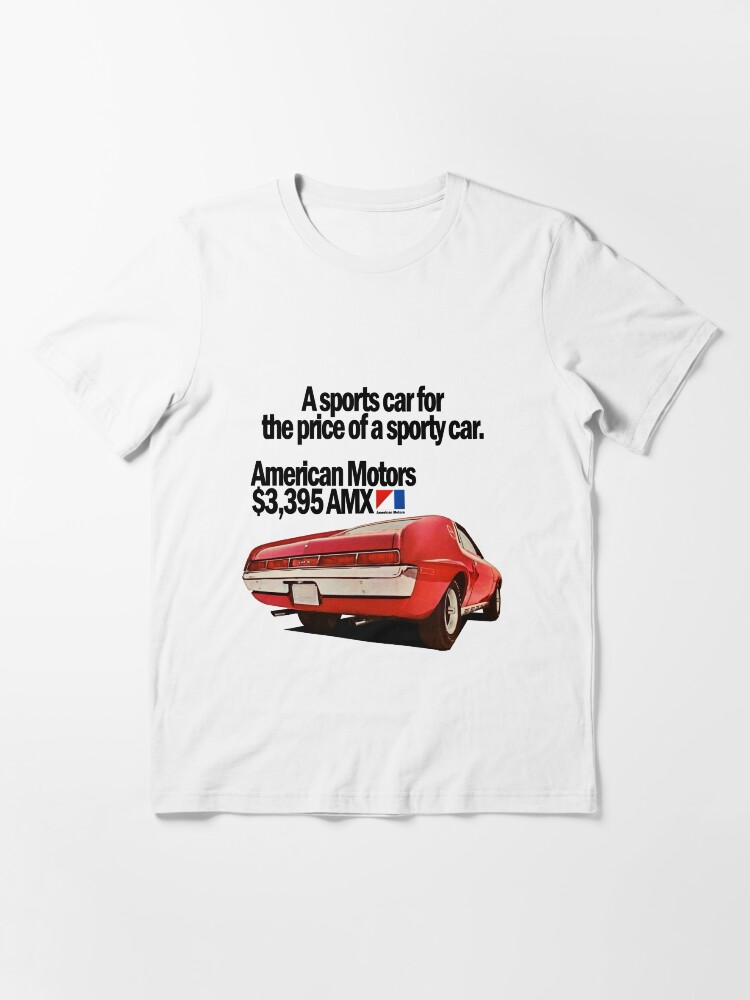 "AMC AMX" T-shirt for Sale by ThrowbackMotors | Redbubble | amc t ...
