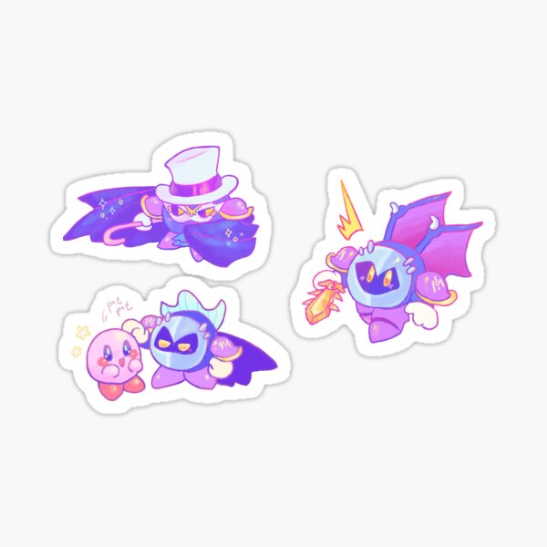 Meta Knight Stickers | Redbubble