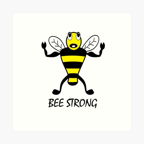 "BIENE STARK" Kunstdruck von cmphotographs | Redbubble