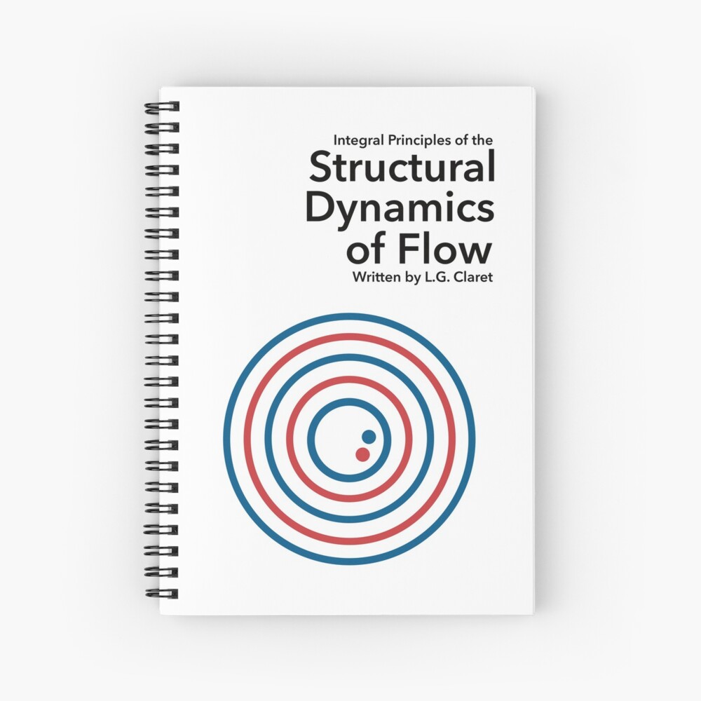 "Structural Dynamics of Flow" Spiral Notebook for Sale by ...