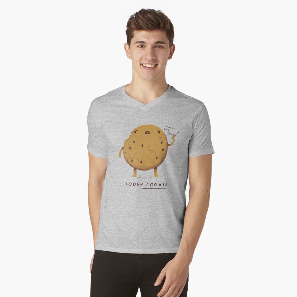 "tough cookie." Sticker for Sale by louros | Redbubble