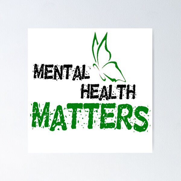 "Mental Health Matters, support mental health, mental health awareness ...