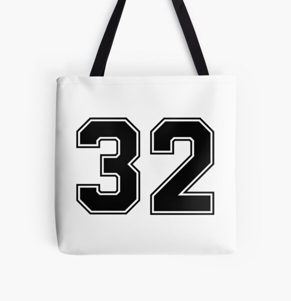 "32 American Football Classic Vintage Sport Jersey Number in black ...