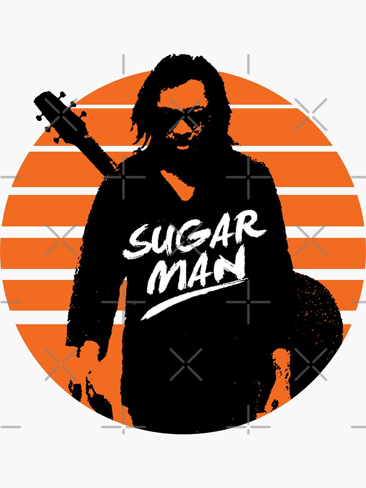 "Sixto Rodriguez - Sugar Man" Sticker for Sale by psf130 | Redbubble