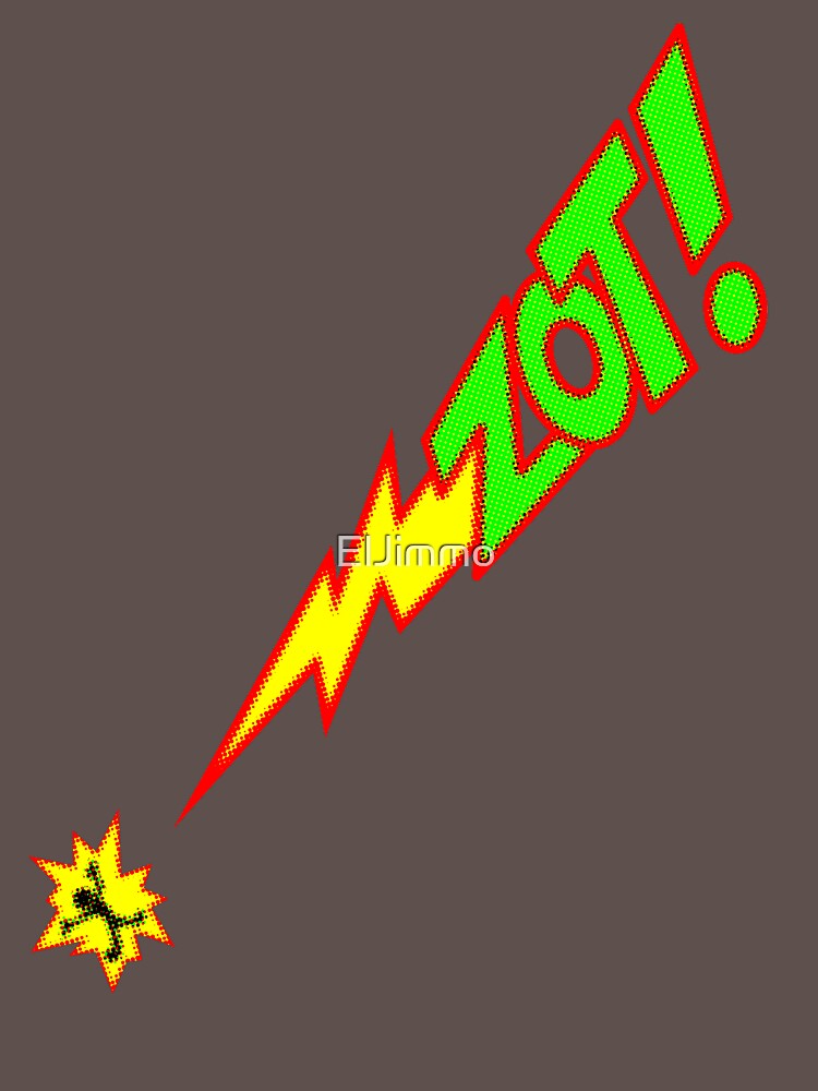 "ZOT! Golden Age Emoticon" T-shirt for Sale by ElJimmo | Redbubble ...