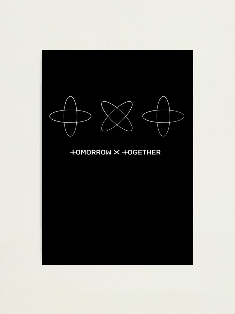"TXT TOMORROW X TOGETHER - LOGO" Photographic Print for Sale by ...