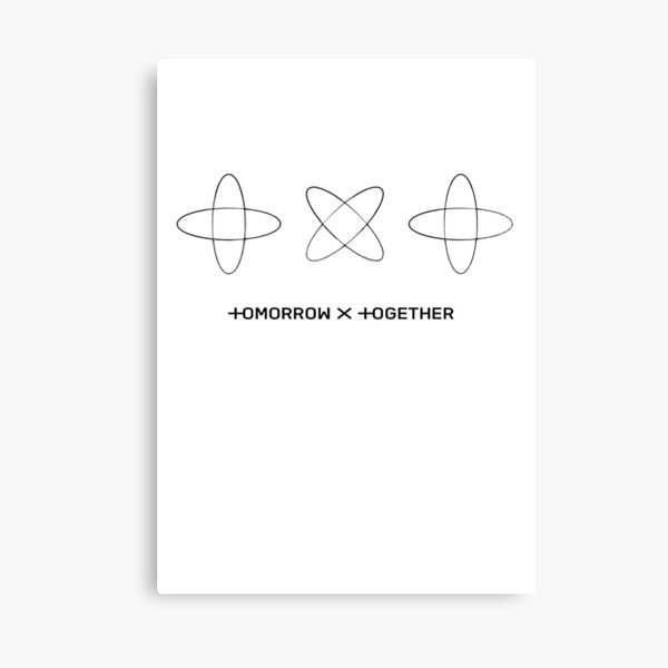"TXT TOMORROW X TOGETHER - LOGO" Canvas Print by lojakshop | Redbubble