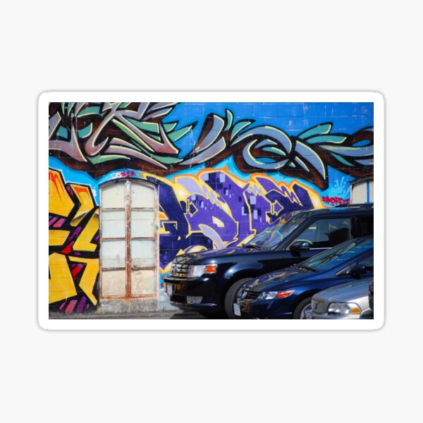 "#10 Graffito" Sticker by woodeye518 | Redbubble