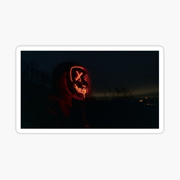 "Purge" Sticker for Sale by dickmagnificent | Redbubble