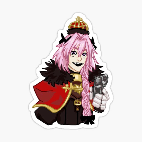 "Astolfo Sticker" Sticker by JaegerEureka | Redbubble
