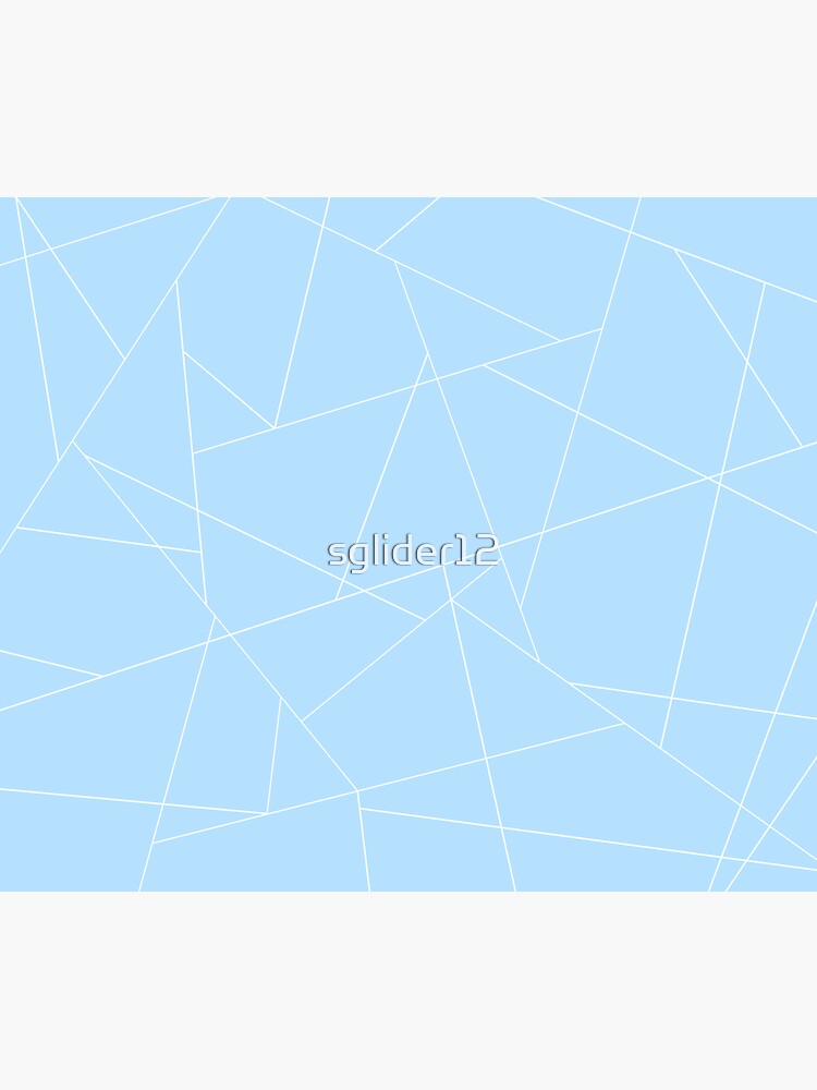 "Blue Angled Lines" Sticker by sglider12 | Redbubble