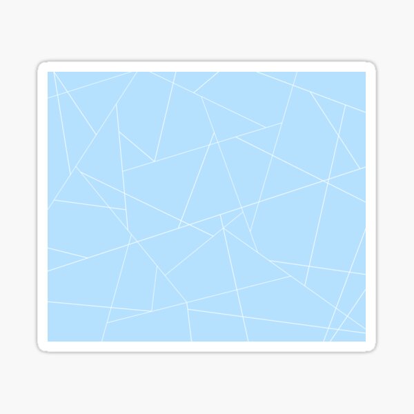 "Blue Angled Lines" Sticker by sglider12 | Redbubble