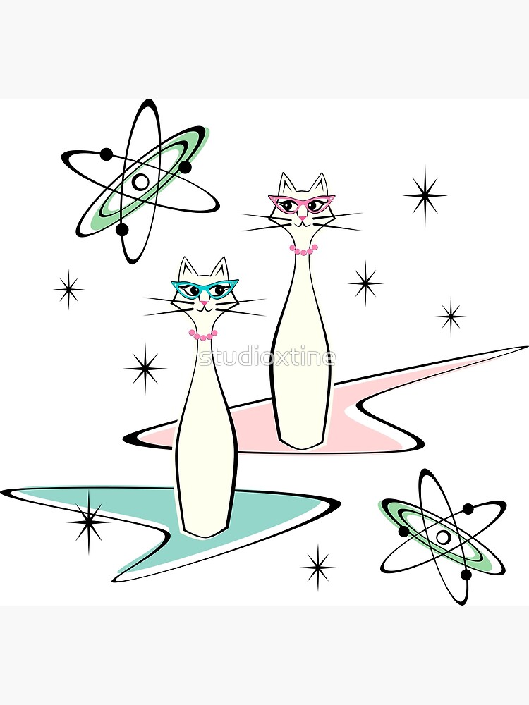 "Atomic Cat Field" Photographic Print for Sale by studioxtine | Redbubble