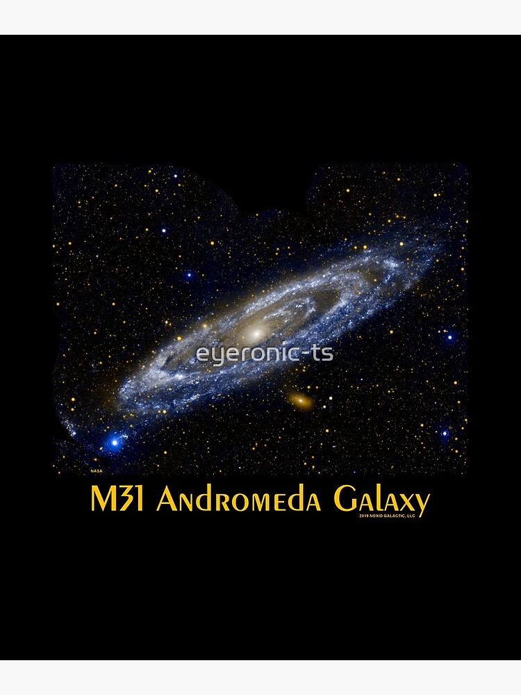 "M31 The Andromeda Galaxy Astronomy" Poster by eyeronic-ts | Redbubble