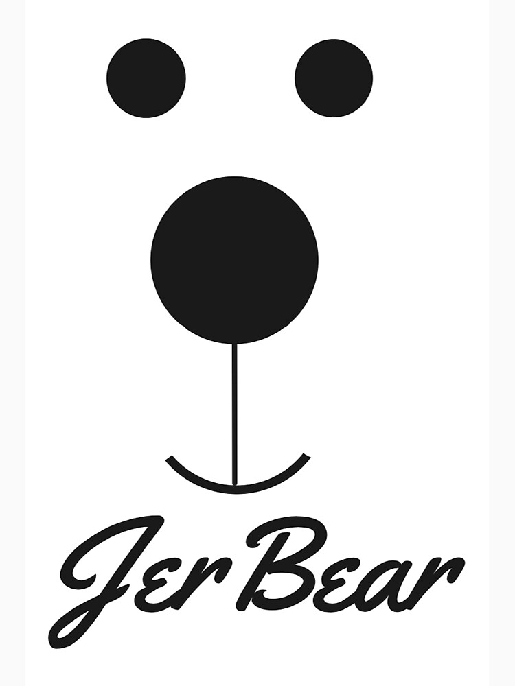 "JerBear" T-shirt for Sale by JerPau | Redbubble | bear t-shirts ...
