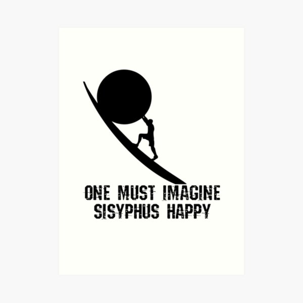Sisyphus Wall Art | Redbubble