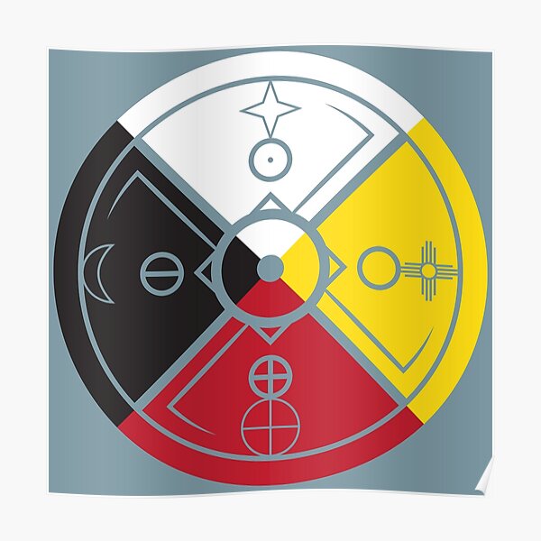 Medicine Wheel Posters | Redbubble
