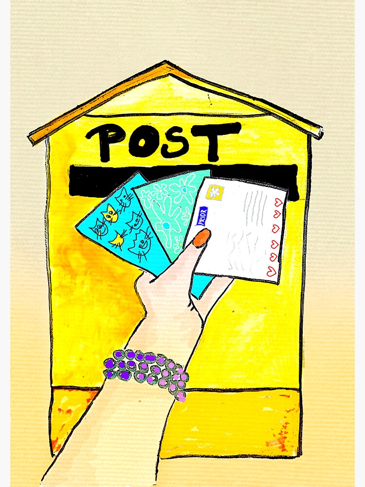 "Happy Postcrossing!" Sticker for Sale by srokentroll | Redbubble