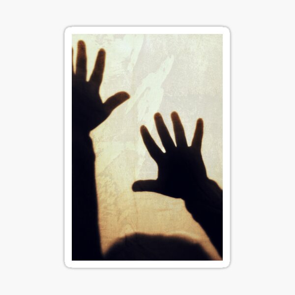 "Photo- Raised hands" Sticker by CitadelBookery | Redbubble