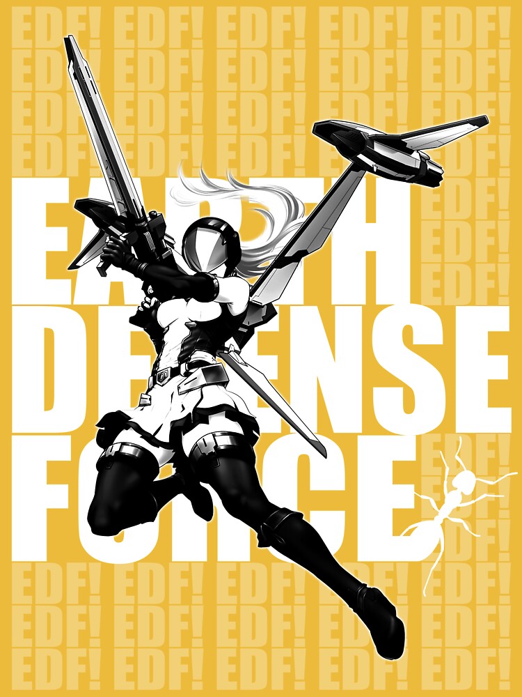 "Earth Defense Force (EDF!) - Wing Diver Class" Essential T-Shirt for ...