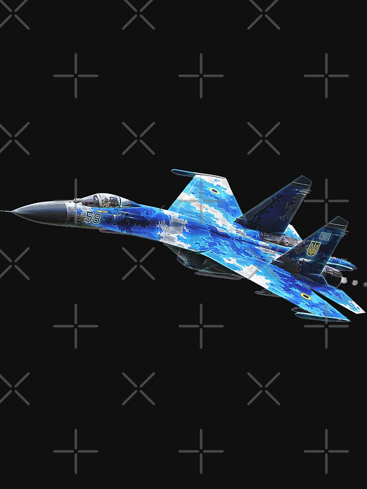 "Sukhoi Su-27" T-shirt for Sale by painterfrank | Redbubble | sukhoi t ...