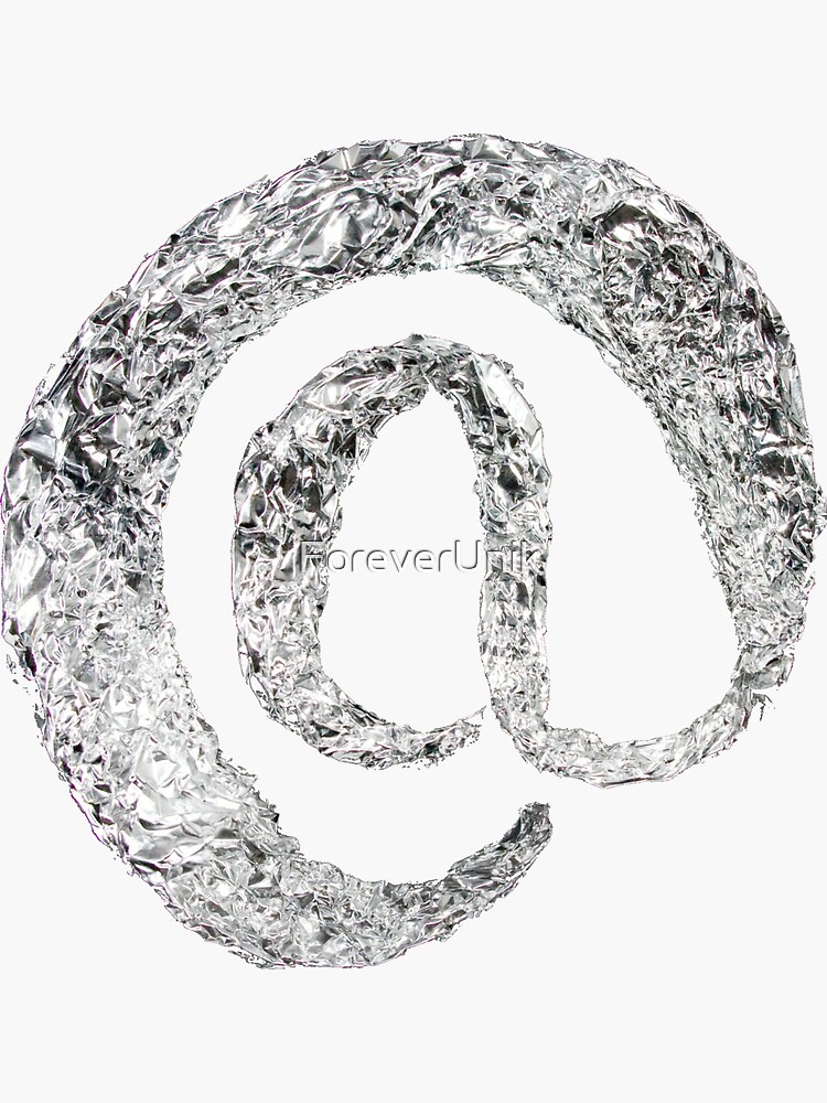 "Feel Unique @ Symbol" Sticker for Sale by nbk557 | Redbubble