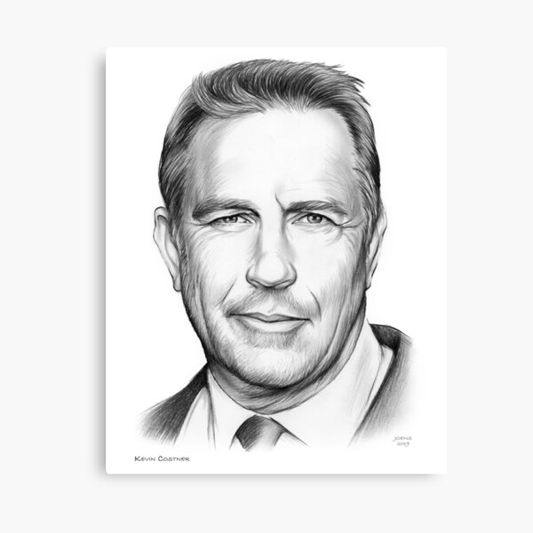 " Kevin Costner" Canvas Print for Sale by gregchapin | Redbubble