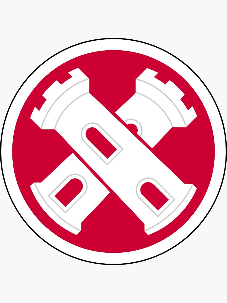 "16th Engineer Brigade (United States)" Sticker by wordwidesymbols ...