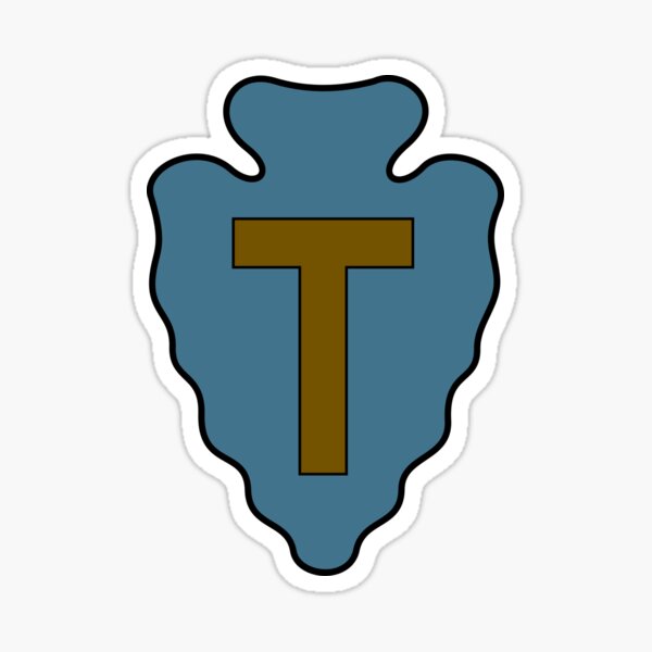 "36th Infantry Division 'Arrowhead' (United States)" Sticker for Sale ...