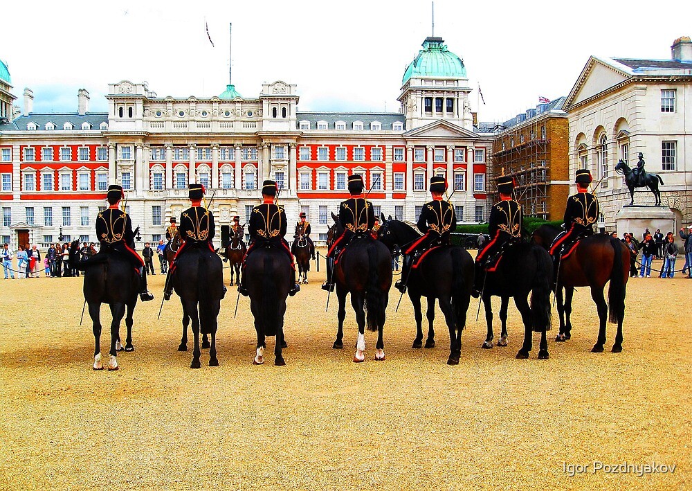 "London. Mounted Royal Guards. Great Britain 2009" by Igor Pozdnyakov ...