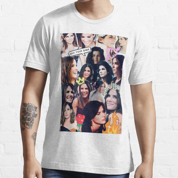 "Sandra Bullock Collage" T-shirt for Sale by Kendallxx | Redbubble ...