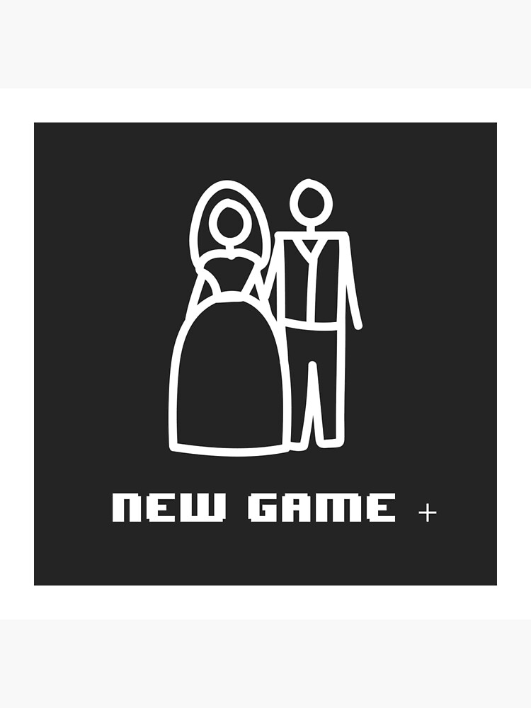 "New Game Marriage" Poster for Sale by mi-xo | Redbubble
