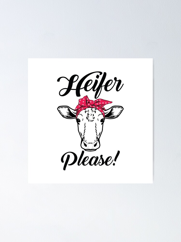 Heifer Please Decal Paper & Party Supplies Paper etna.com.pe