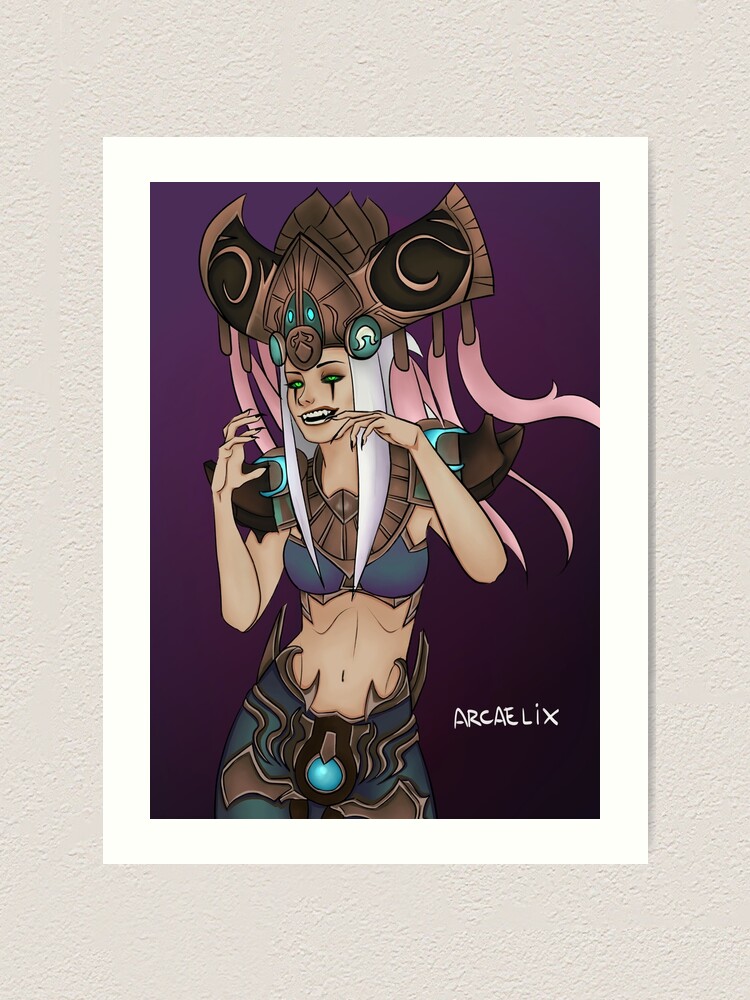 "Human Form Zagara " Art Print for Sale by arcaelix | Redbubble
