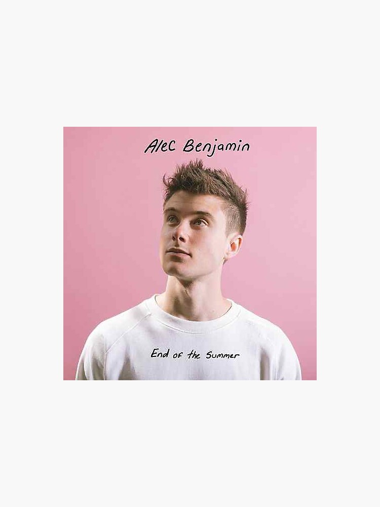 "Alec Benjamin" Sticker for Sale by Nataly21545 | Redbubble