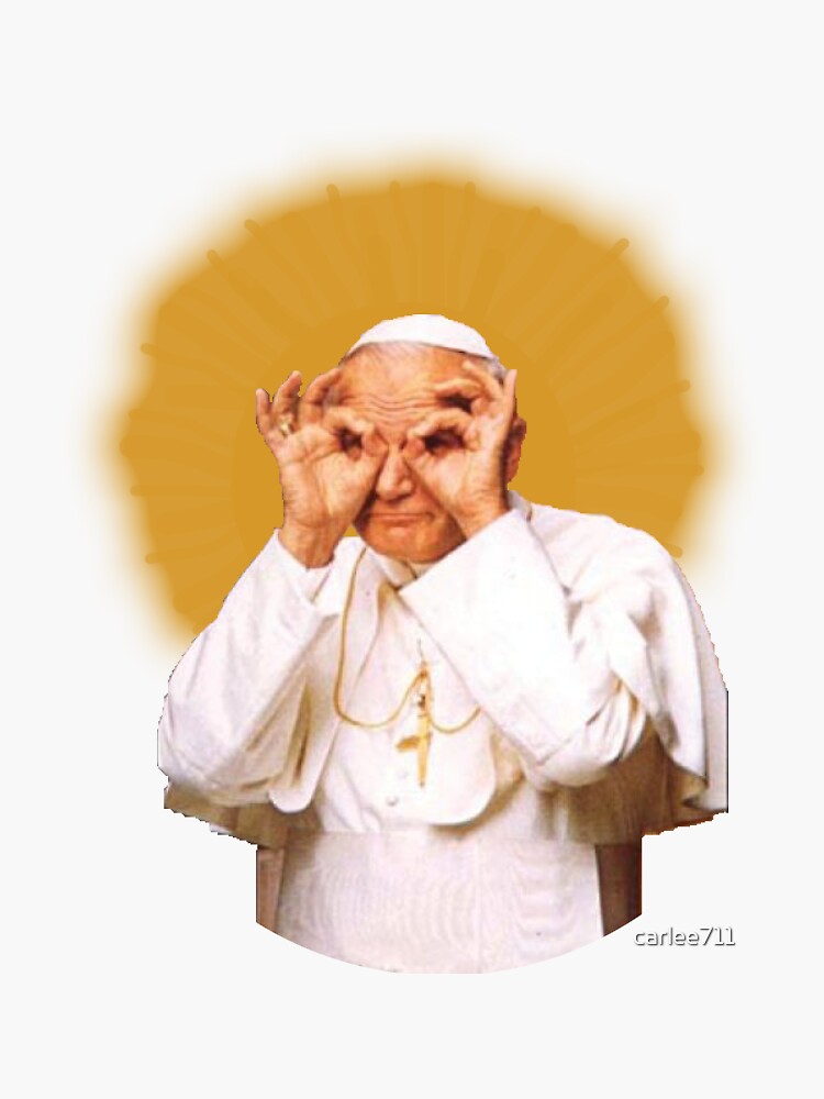 "JPII" Sticker for Sale by carlee711 | Redbubble