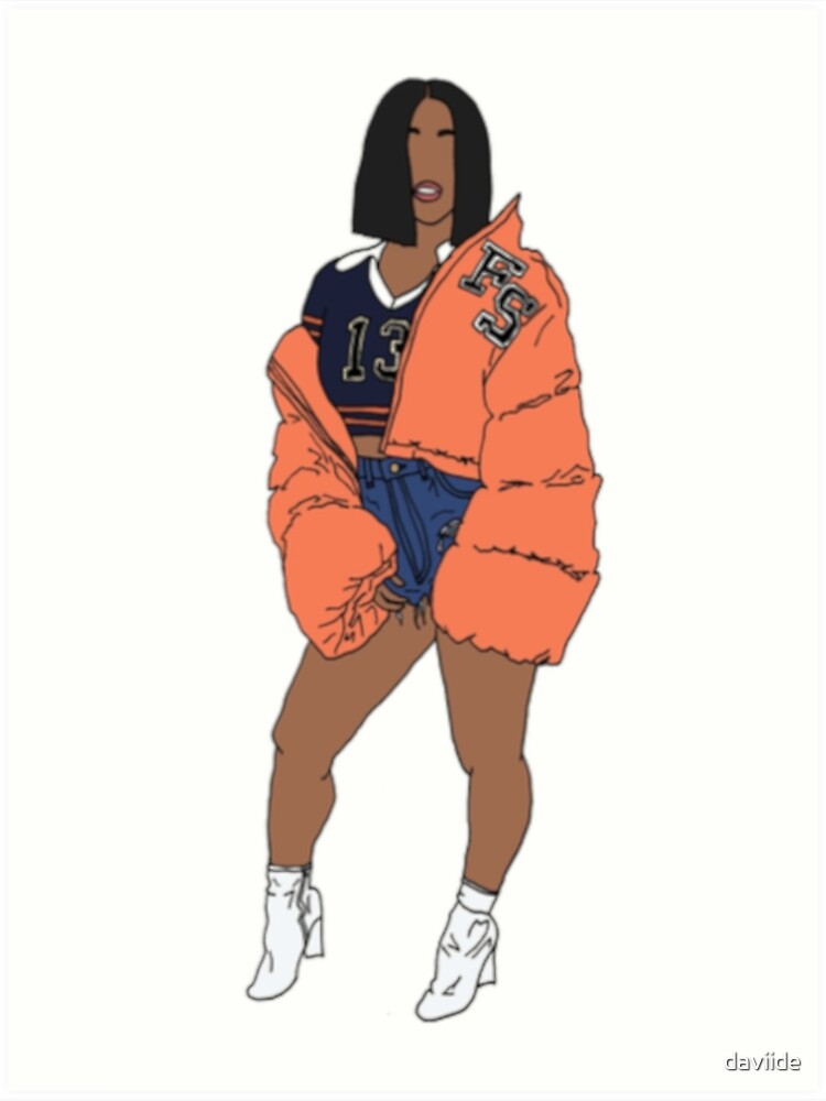 "cardi b artwork logo official official unofficial" Art Print by ...